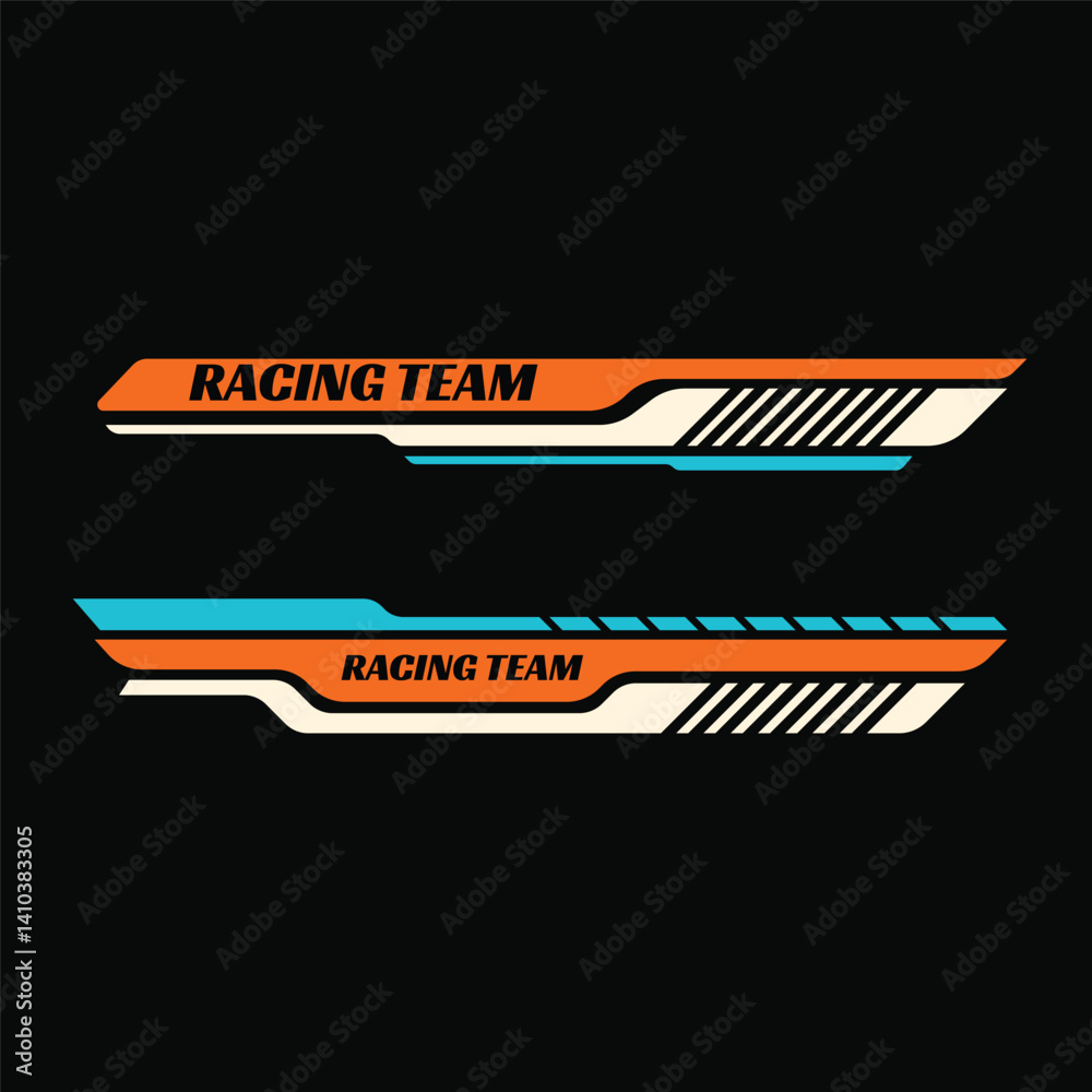 simple car background livery decal design Stock Vector | Adobe Stock