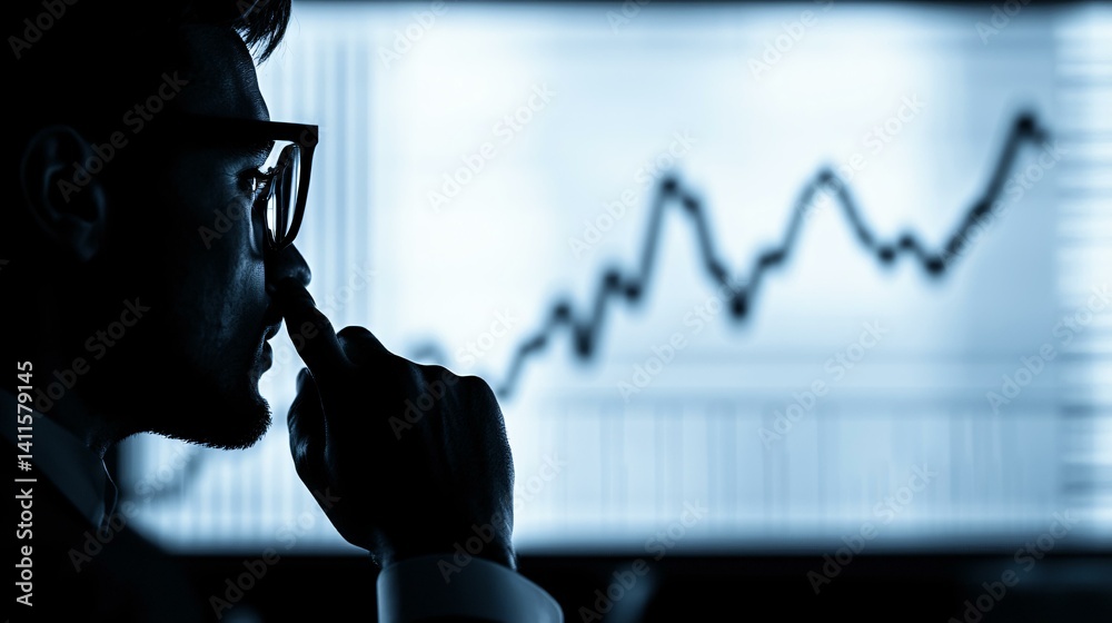 Abstracted office scene with subtle blur on executives and crystal ...