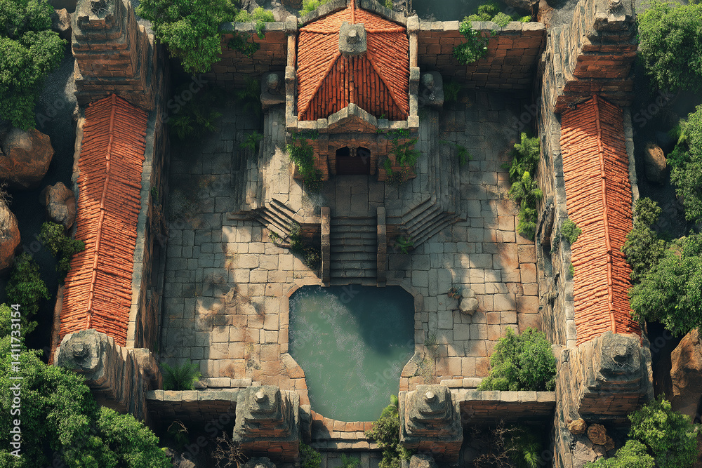 top-down battle map for dungeons and dragons. battle map top view. DnD ...