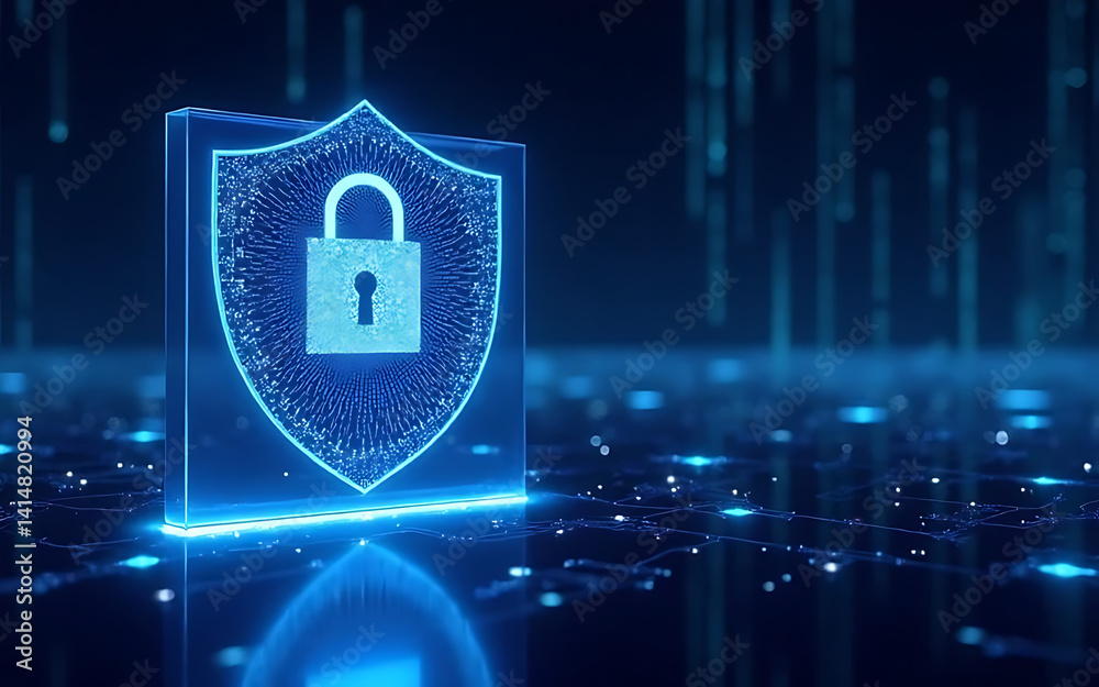 World Password Day Poster Template Featuring Lock Symbol and Privacy ...