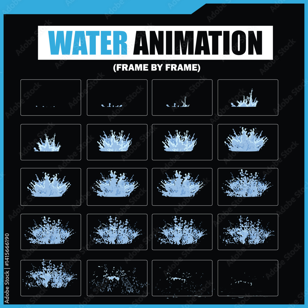 Water Splash, Shower Rain, Bubbles, Droplets, Drip, Flow, Wave, Burst ...