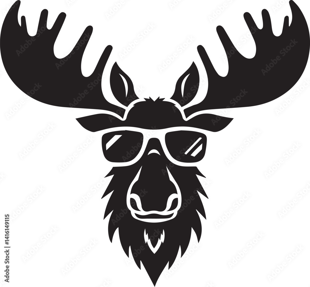 moose vector logo