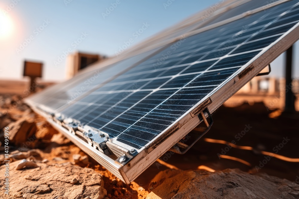 Solar energy harnessing desert region technology showcase natural ...