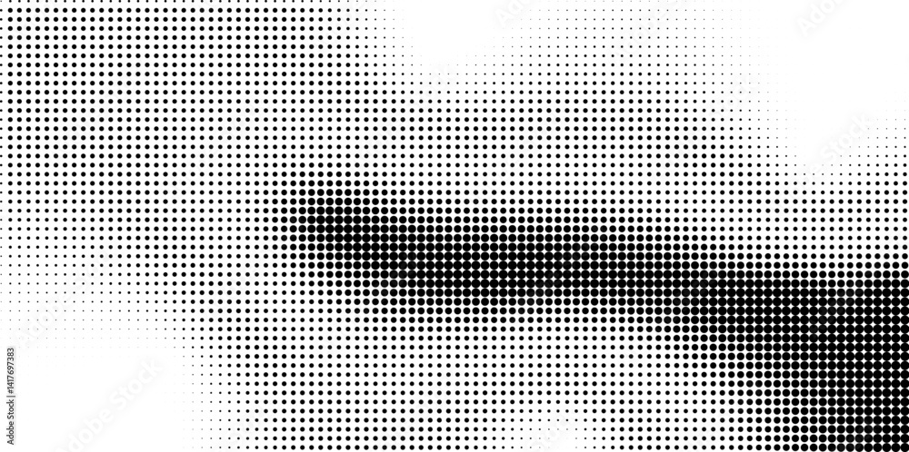 Halftone Noise Stipple pointillism background. Grain gradient texture background with dots ...