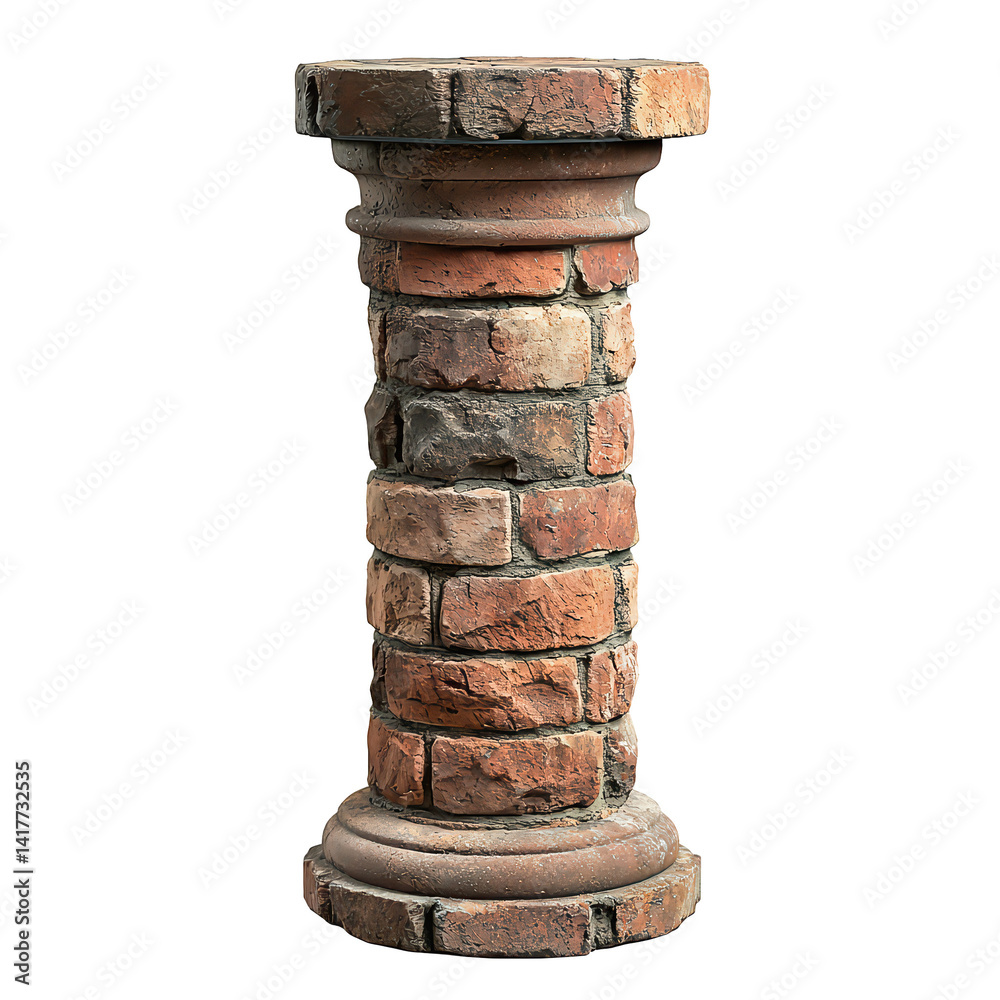 Sturdy brick pillar png robust masonry column png timeless ...