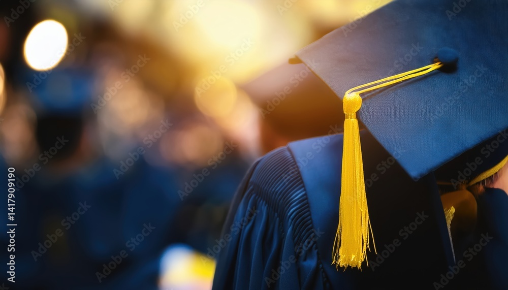 graduation background with cinematic light Stock Illustration | Adobe Stock