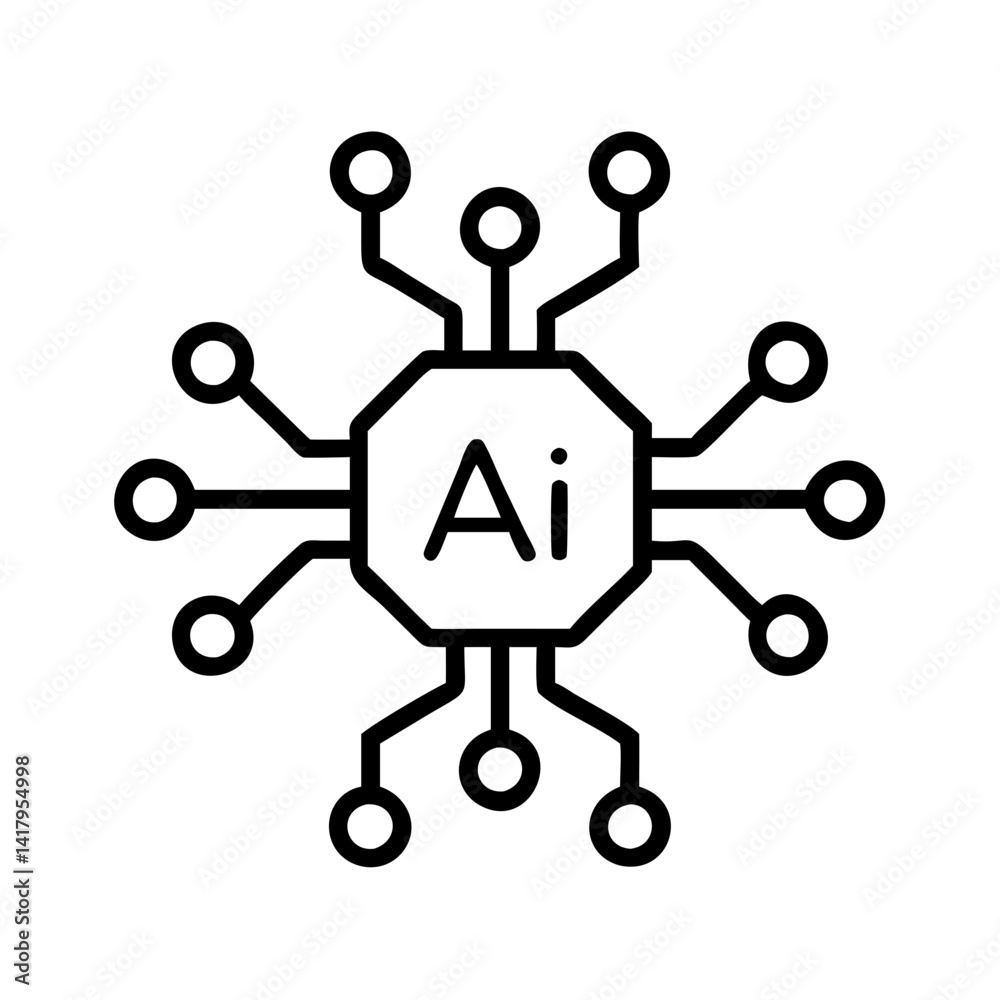 Artificial intelligence ai chip circuit technology machine learning ...