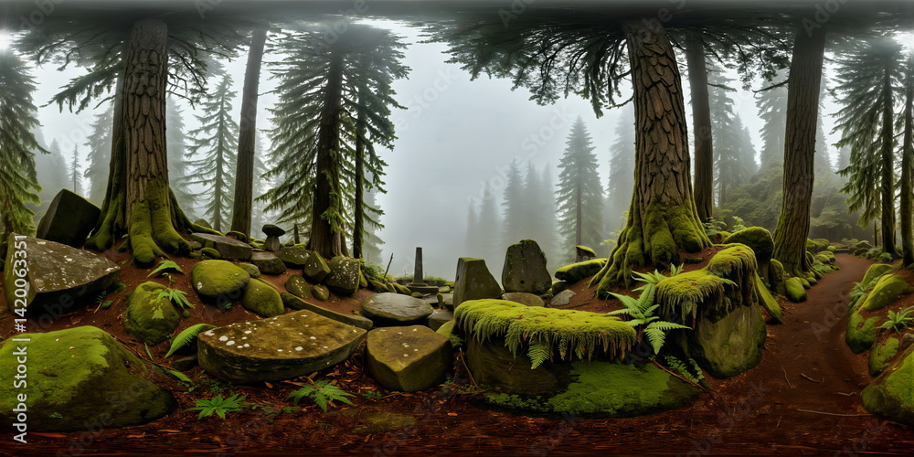 Full 360 degrees seamless spherical panorama HDRI equirectangular ...