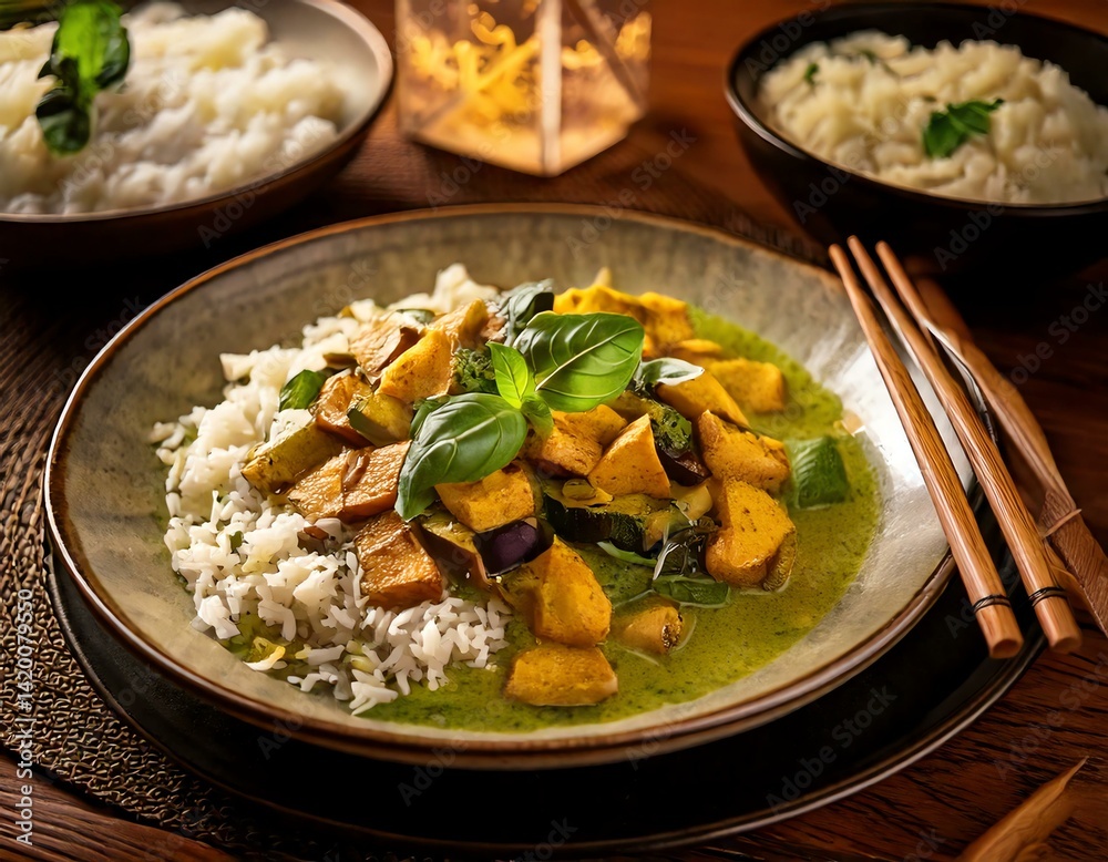 Vegetable Green Curry for Blood Type A Diet: Flavorful Green Curry ...