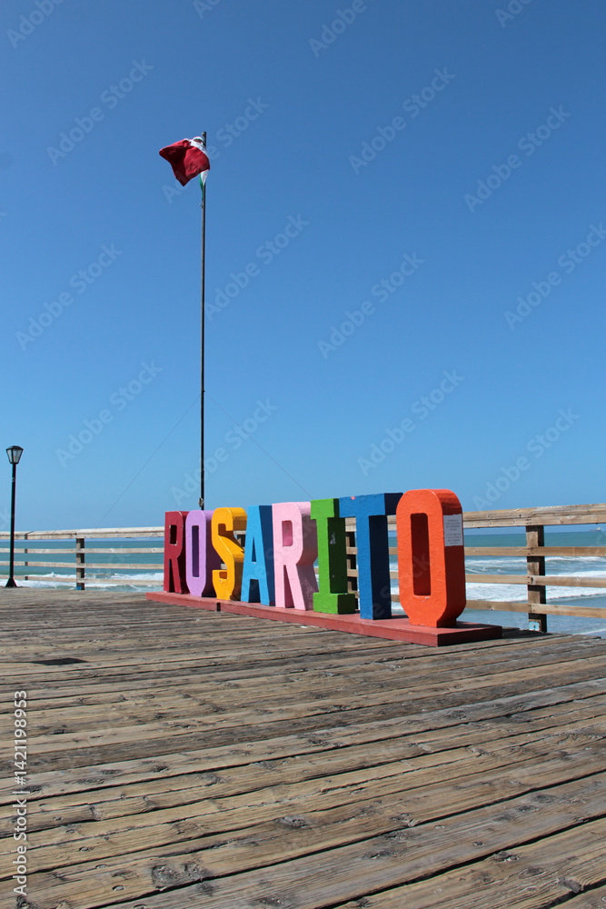 Playas de Rosarito, Baja California, Mexico - Mar 15, 2025: Rosarito ...