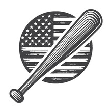 Baseball Americana Flag Poster Free Stock Photo - Public Domain Pictures