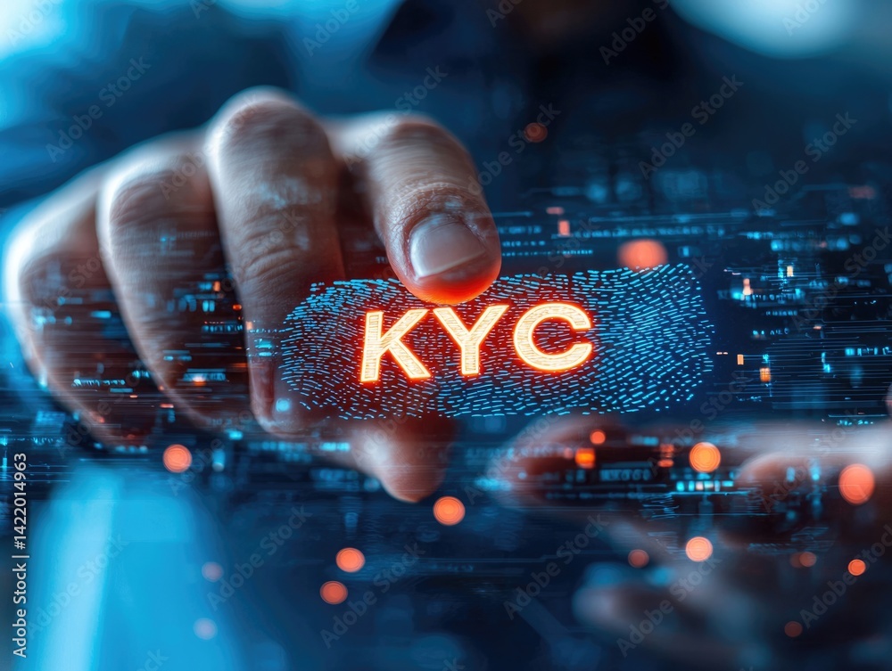 KYC and Identity Verification Process Digital Environment Data Security ...