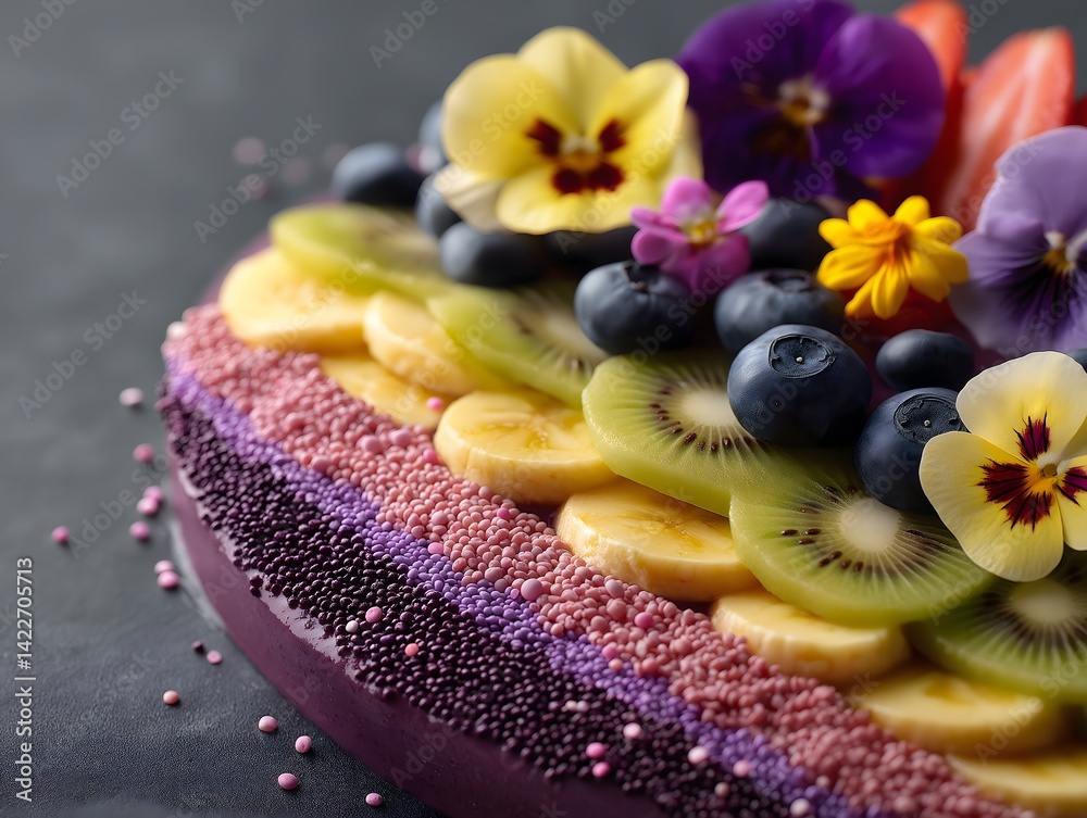 Generation Alpha food menu: Rainbow Smoothie Bowl – AI-personalized ...