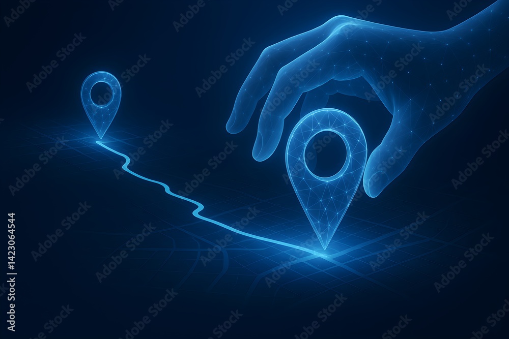 location navigation map direction gps route planning digital tracking ...