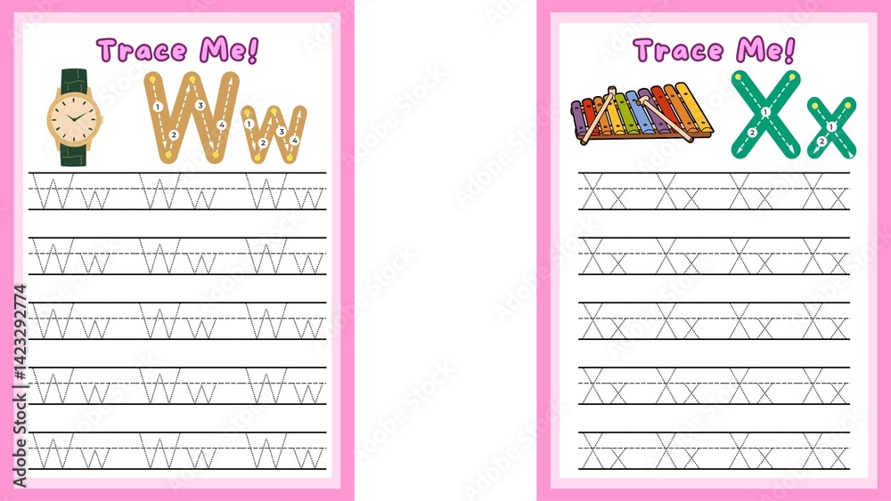 Fun and educational alphabet worksheet for kindergarten kids. Includes ...