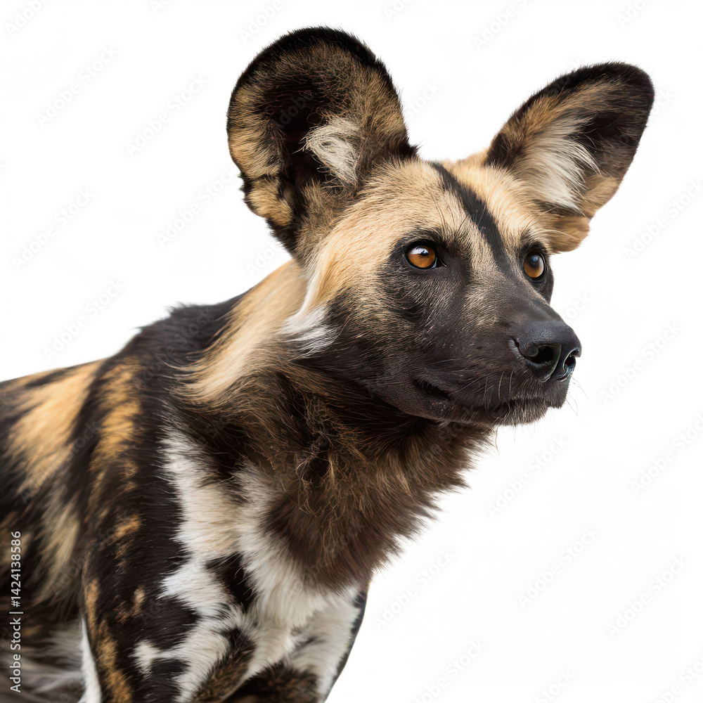 African wild dog png painted dog png endangered species png transparent ...