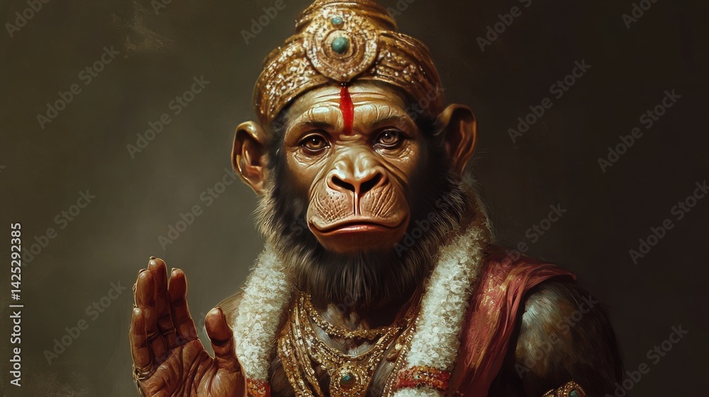 Hanuman Jayanti, In Hindu and yogic mythology, the monkey god Hanuman ...