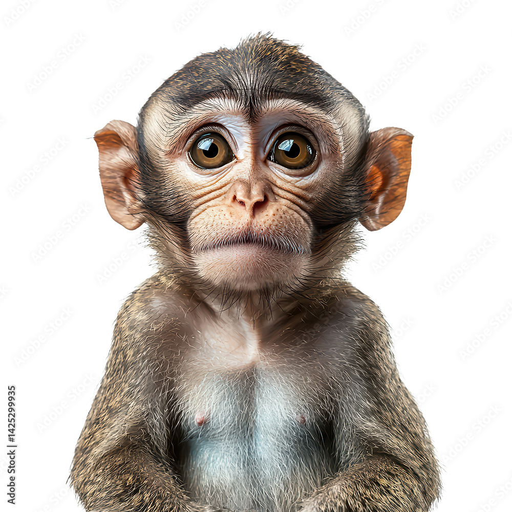 agile monkey png nimble primate png playful monkey png rainforest ...