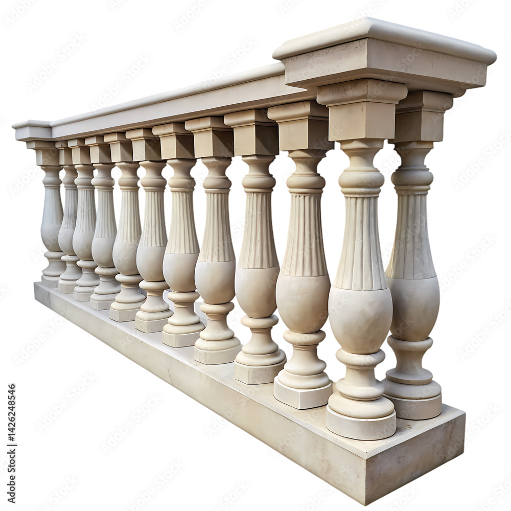 Elegant Stone Balustrade Architectural Design Elements Baluster Details ...