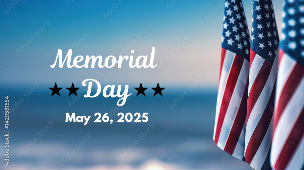 Patriotic Background For Memorial Day 2025 To Honor Fallen Heroes With