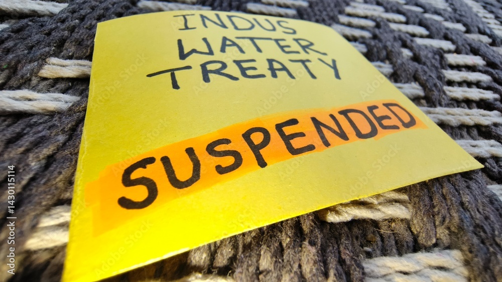 Indus Water Treaty Suspended: Geopolitical Implications, Water Scarcity ...