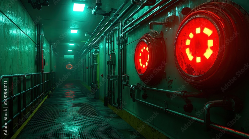 Deepsea research station exploration underwater facility gigapixel ...