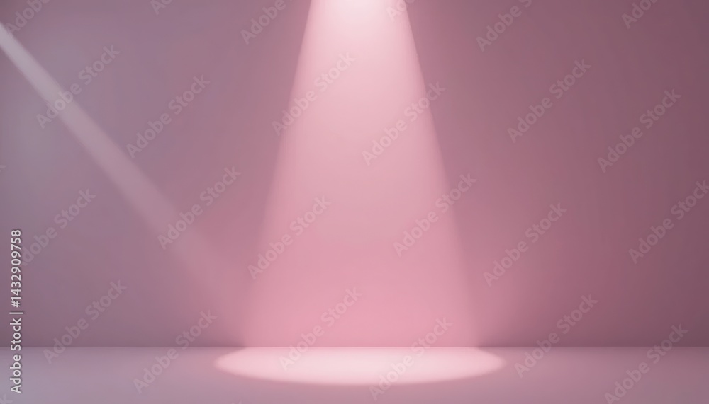 Illuminated spotlight performance abstract stage visual art minimalist ...