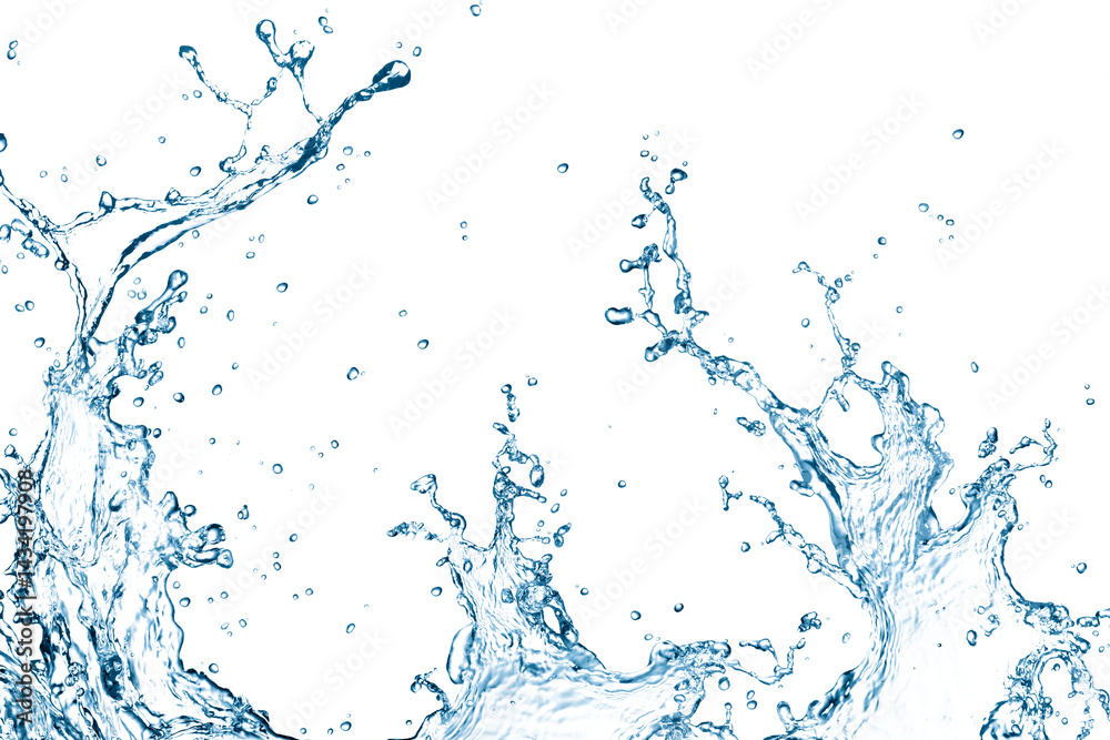 Water splash explosion Clean water spalsh background Water splash Blue ...