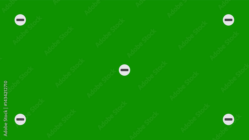 Green screen template for chroma key video production. Green screen ...