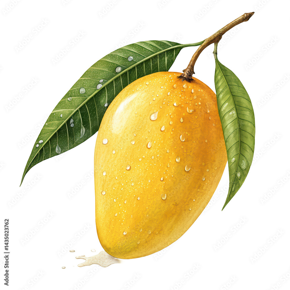 a yellow mango without leaves standing png ripe mango png tropical ...