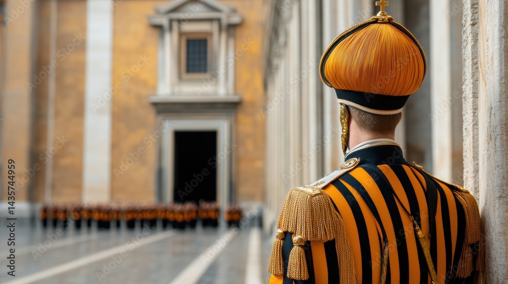 historical ceremony, swiss guards shut chapel doors post cardinals ...