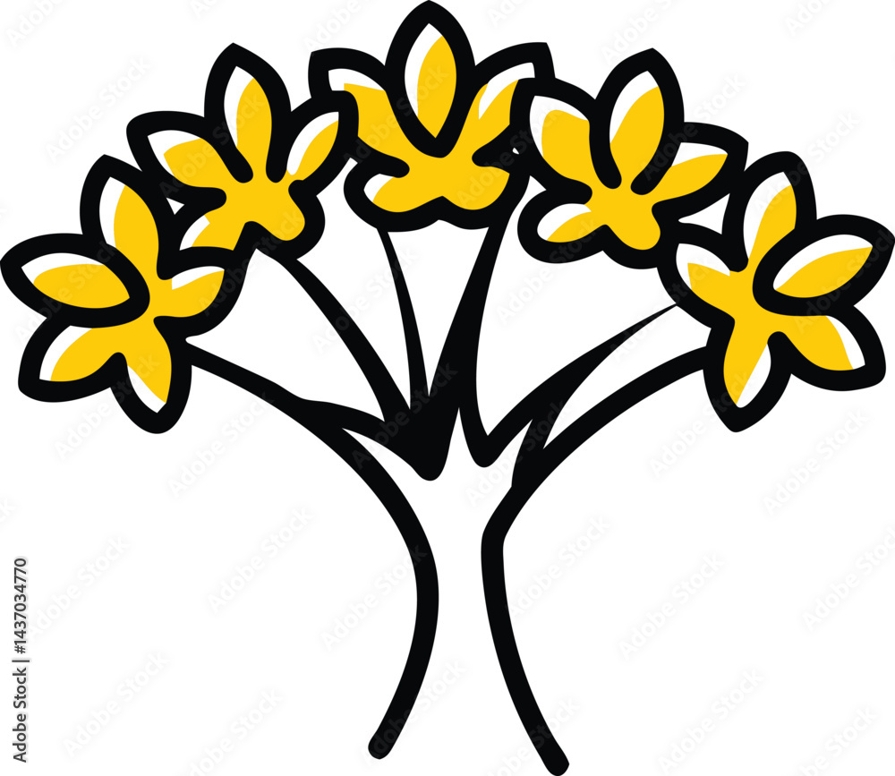 World Heritage Trees and Mythical Tree Icons breadfruit, african ...