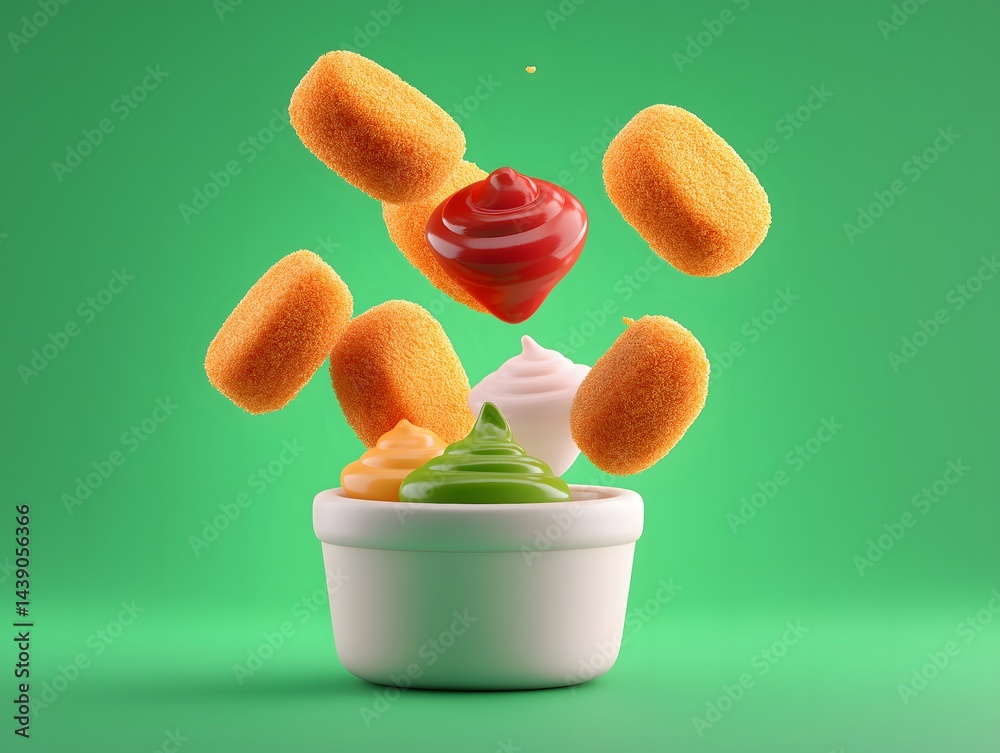 Generation Alpha food menu: Future Nugget Box – 3D-printed plant-based ...