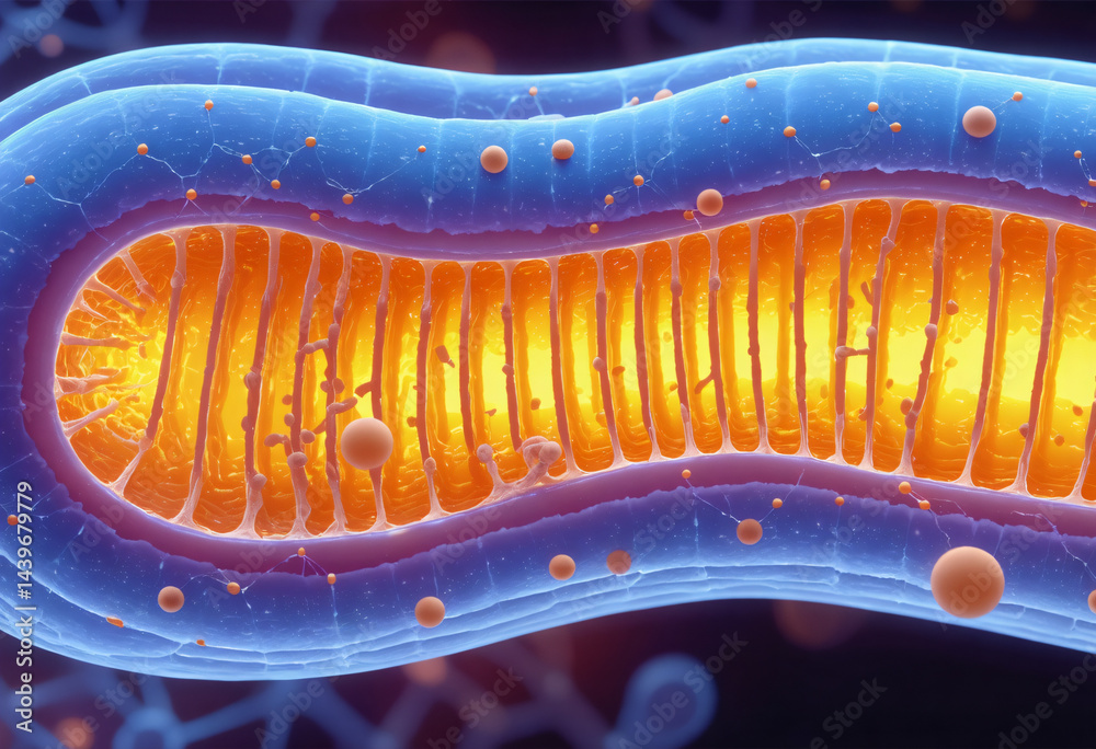 Mitochondria Microscopic Powerhouse of Cells, and Microorganisms in ...