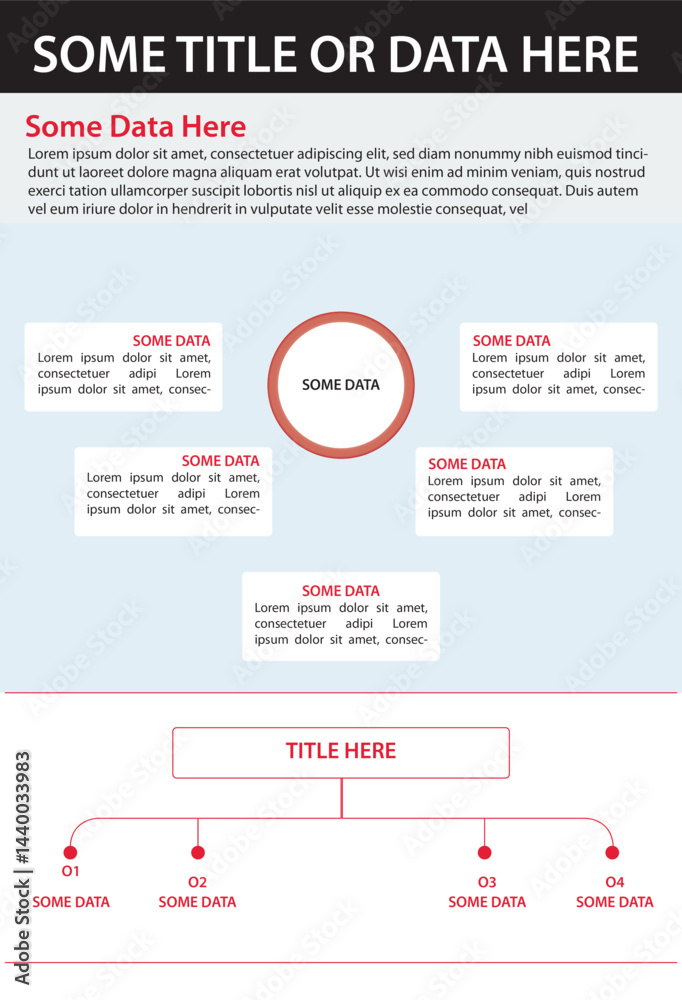 Business Data Infographic Template – Editable Layout for Presenting Key ...
