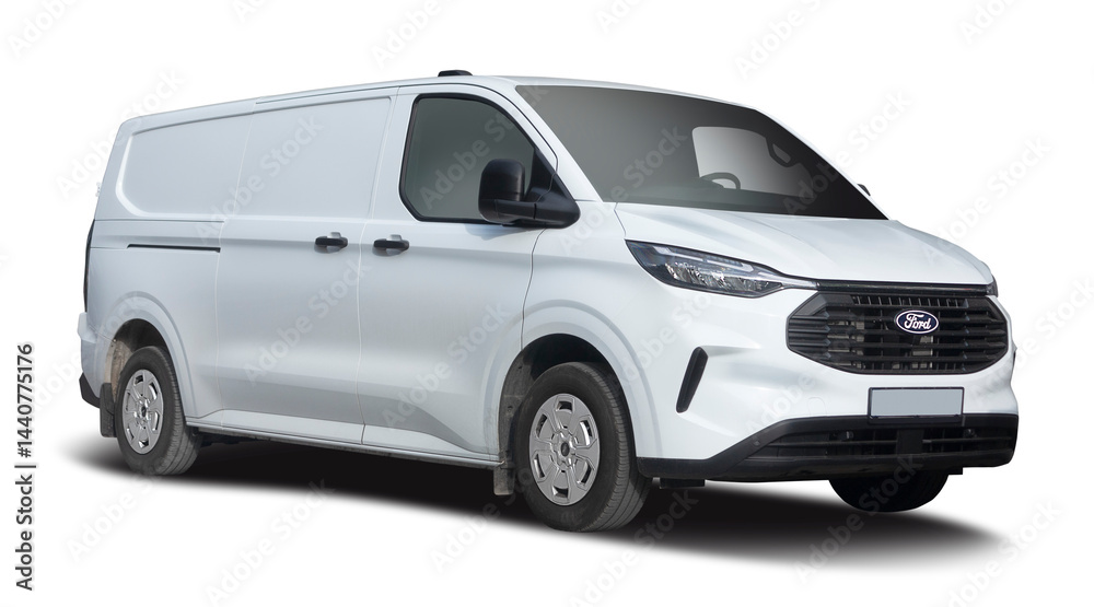 Ford Transit Custom van isolated on transparent background. PNG Stock ...