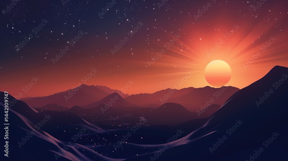Gradient Glow Minimalist Background - Layered PSD/AI & 4K Resolution ...