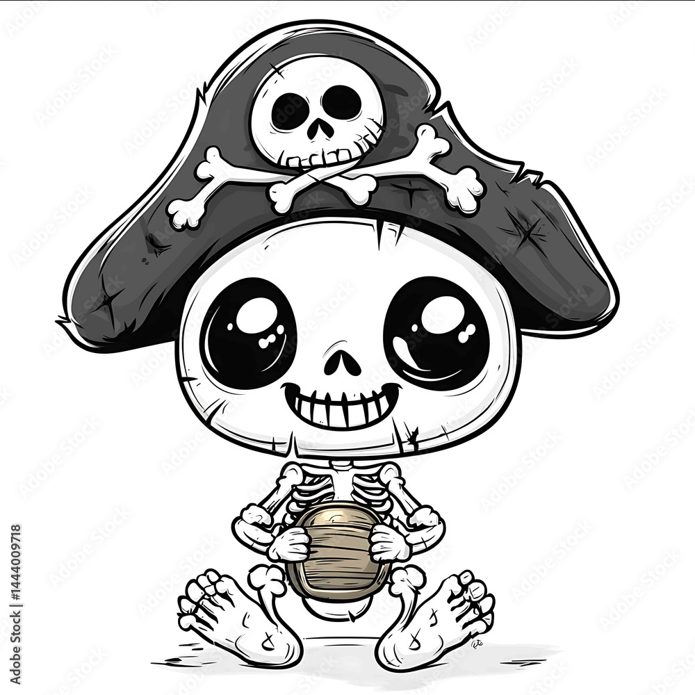 Stock-Illustration „Isolated on white big bold line high contrast a ...