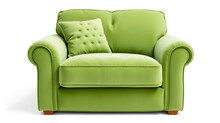 Overstuffed Green Chair Free Stock Photo - Public Domain Pictures