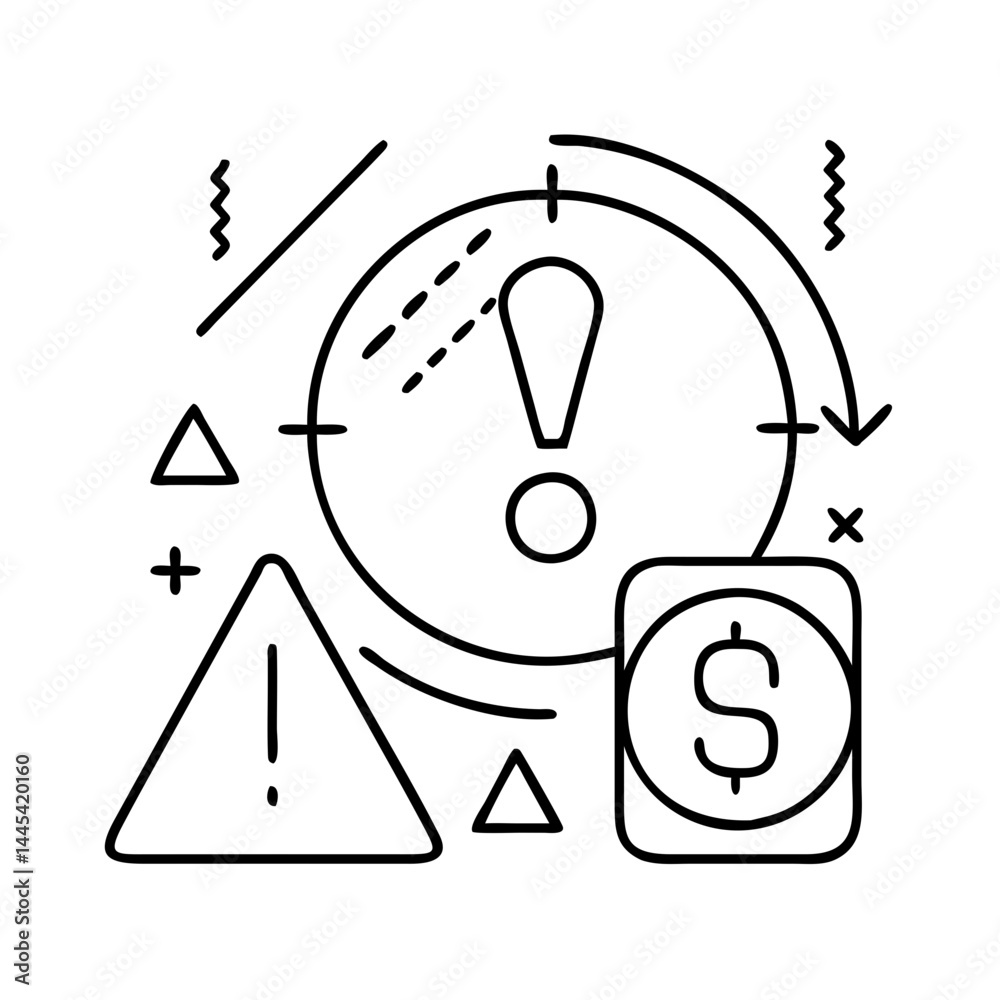 low risk icon, low risk line art - simple line art of low risk, perfect ...