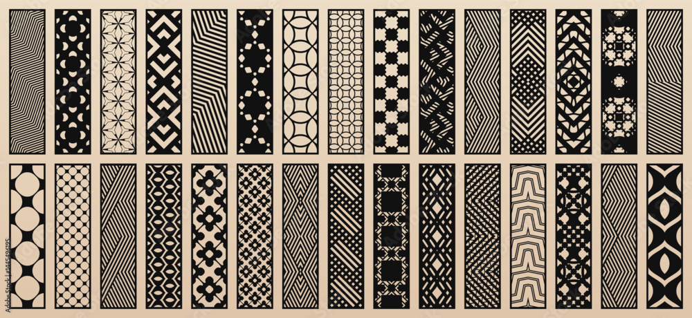 Big set of 30 vector templates for laser cut, plotter, CNC cutting ...