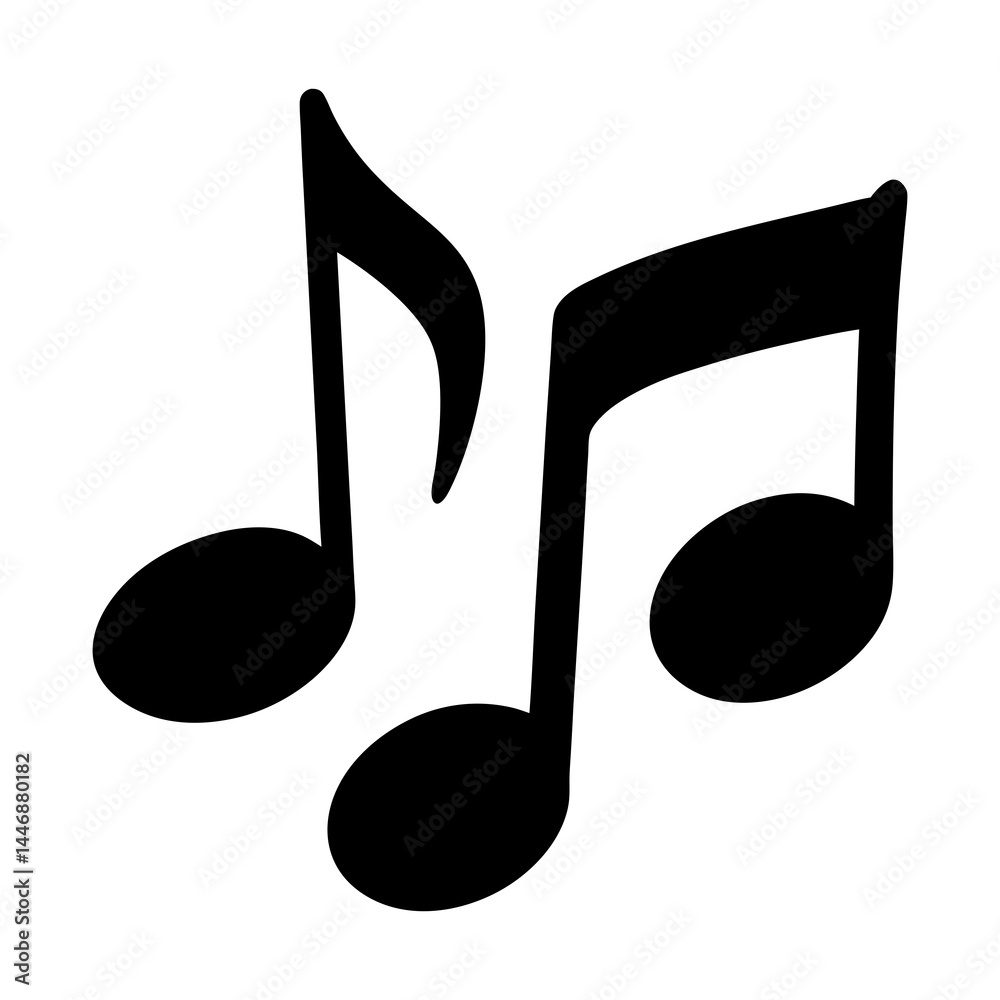 Download free vector music notes clip art for musical notation and song ...