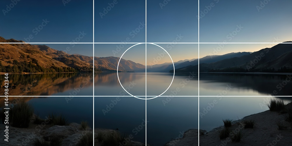 Golden Ratio Grid Overlay in Image Composition Tool Visual Harmony ...
