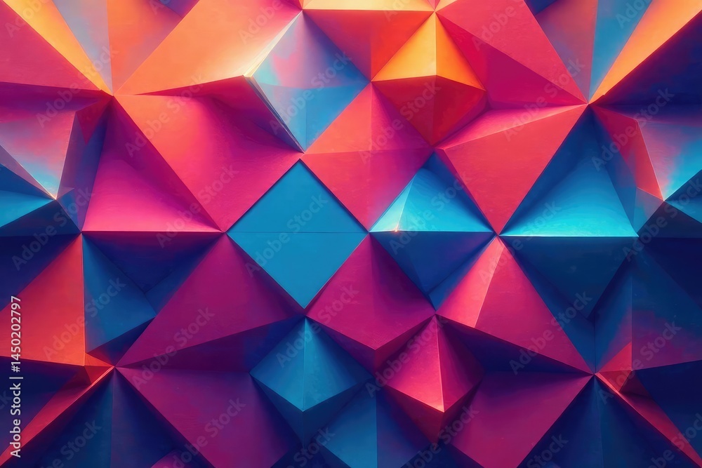 Repetitive geometric shapes forming a cohesive design , tileable, print ...
