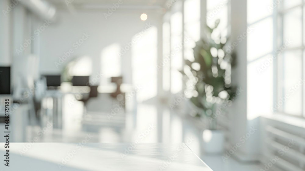 Blurry image architecture building white. Stock Illustration | Adobe Stock