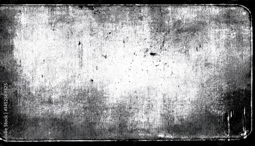 grunge black and white distressed texture background for vintage design ...
