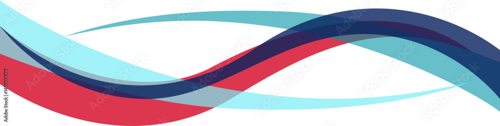 Business Abstract Wave Footer. Curve and wavy abstract footer design ...
