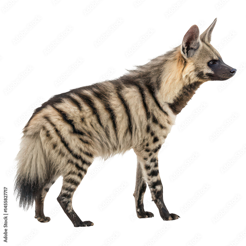 Aardwolf png hyena relative png insectivorous mammal png African animal ...