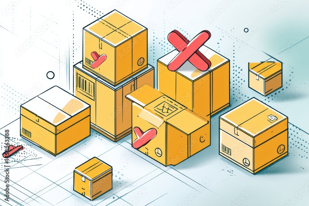 Order Management Errors and Fixes With Crossed out Parcels and Retry ...