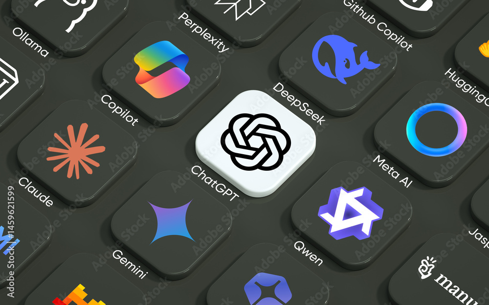 Ho Chi Minh City, Viet Nam - May, 3rd, 2025 Illustration of ChatGPT ...